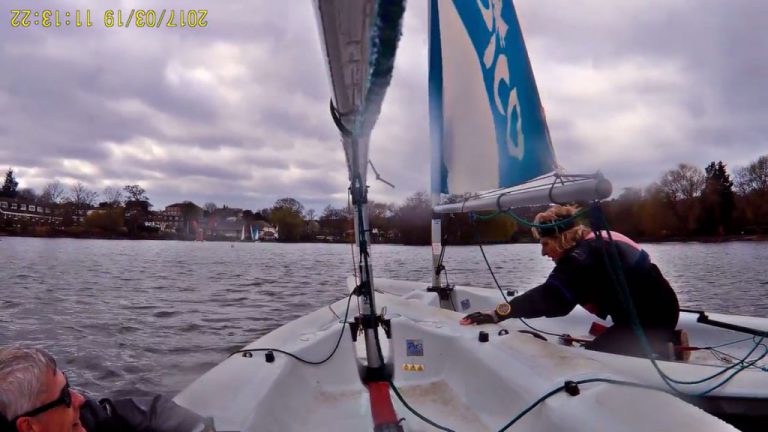 Janice to the rescue! (Video) – Croydon Sailing Club